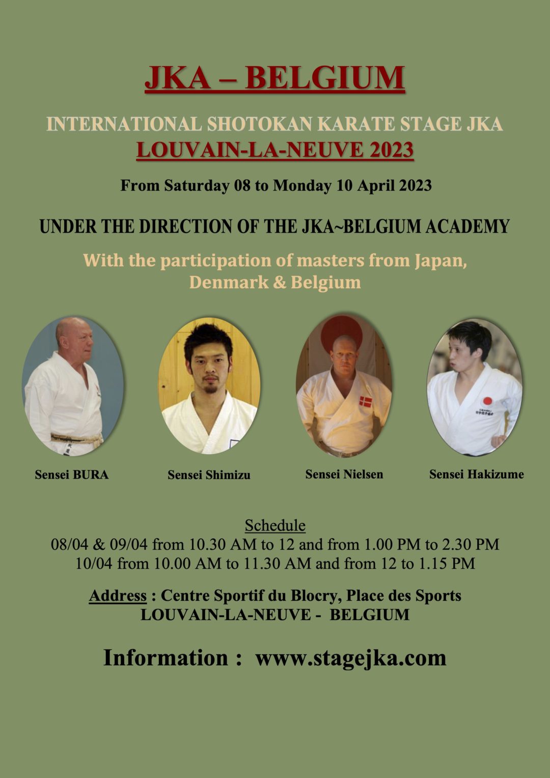 International JKA Training | OFFICIAL WEBSITE